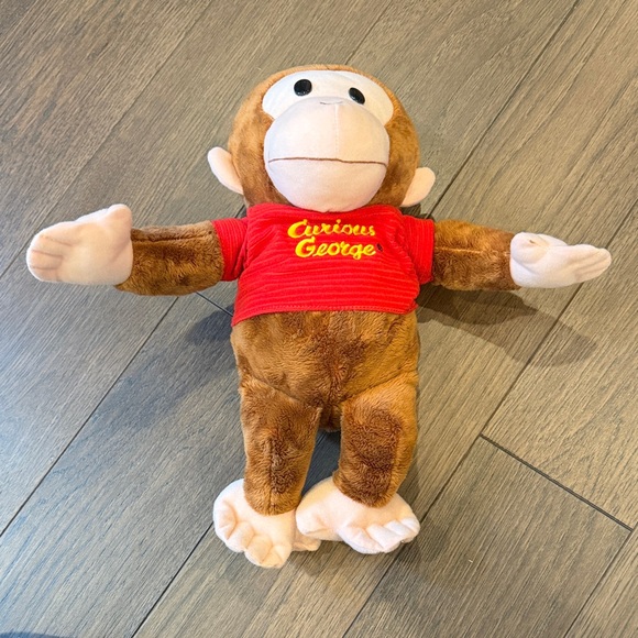 curius george | Toys | Curious George Plush Toy With Red Shirt | Poshmark
